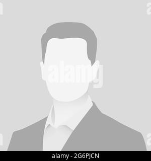 Standardplatzhalter für Avatar-Fotos. Graues Profilbild-Symbol ...