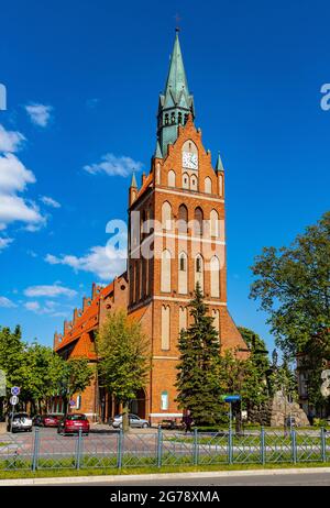 Elk, Polen - 2. Juni 2021: XIX Jahrhundert Holy Heart of Jesus ...