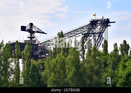 Der Bagger 1452 ist ein Schaufelradbagger, der 1961 vom VEB ...