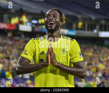 17. Juli 2021: Nashville SC Mittelfeldspieler Hany Mukhtar (10 ...