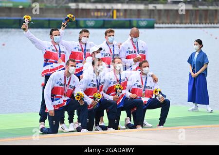 Tom Ford, Men’s Eight (M8+) bei der Ankündigung des Teams GB Paris 2024 ...