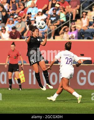 Danielle Colaprico 24 Chicago Red Stars) erwärmt sich vor dem ...