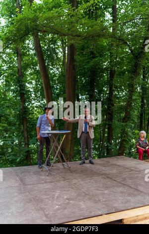 Der Schauspieler Alexander Schäfer, Sohn des Schauspielers Gerd E ...