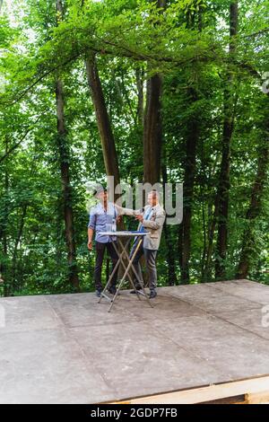 Der Schauspieler Alexander Schäfer, Sohn des Schauspielers Gerd E ...