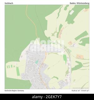 Sulzbach, Region Karlsruhe, Deutschland, Baden-Württemberg, N 49 34' 44 ...