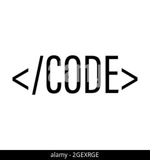 Programmiercode und Computermonitor Logo Vorlage Codierung Schule ...