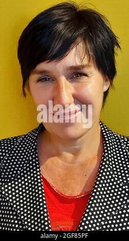 Hasseburg, Deutschland. August 2021. Sandra Keck, Schauspielerin ...