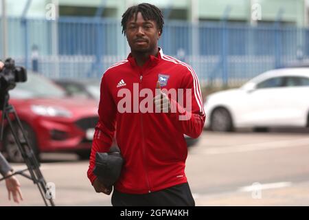 Kyle Edwards von Ipswich Town - Ipswich Town / Milton Keynes Dons, Sky ...