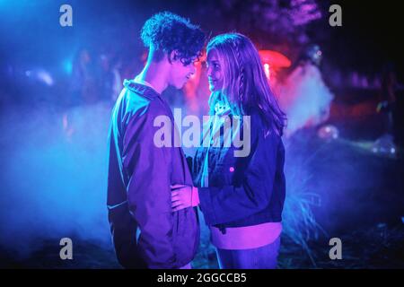 VINTERVIKEN, (aka JJ+E), von links: Elsa Ohrn, Mustapha Aarab, 2021. ph ...