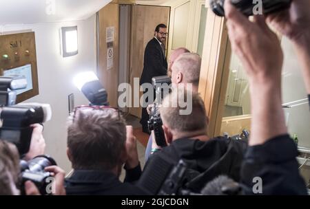 Slobodan Jovicic, Verteidiger von ASAP Rocky, trifft am 30. Juli 2019 ...