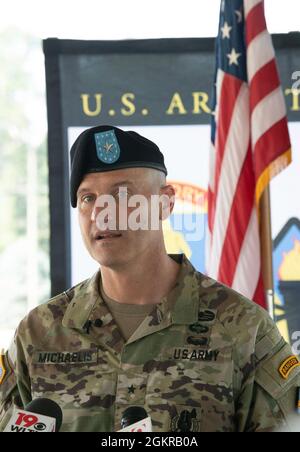 Brigg. General Patrick R. Michaelis, Fort Jackson kommandierender ...