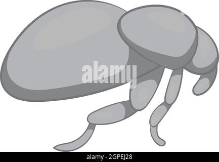 Floh-Symbol. Cartoon-Illustration der floh Vektor Icon für web Stock ...