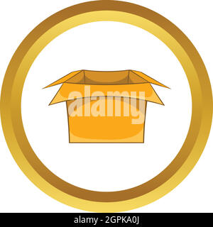 Karton Verpackung Symbol Vektor-Illustration-design Stock-Vektorgrafik ...