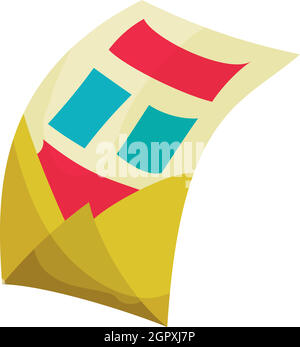 Cartoon Brief und Briefumschlag Stock-Vektorgrafik - Alamy