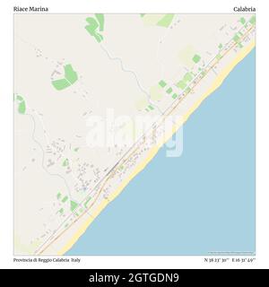 Riace, Provincia di Reggio Calabria, Italien, Kalabrien, N 38 25' 5 ...