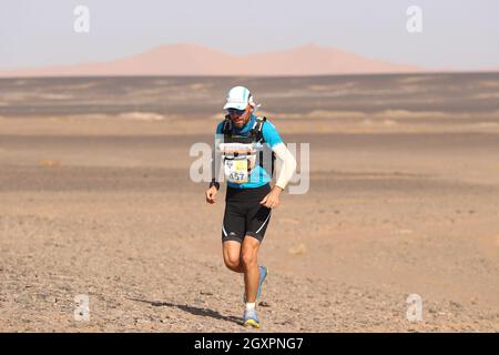 Sahara-Wüste, Marokko, 5. Oktober 2021; Kourci Dial Zaid to Jebel El ...