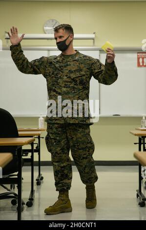 Oberstleutnant Jeremy Nelson, Kommandant des 3d Landing Support ...