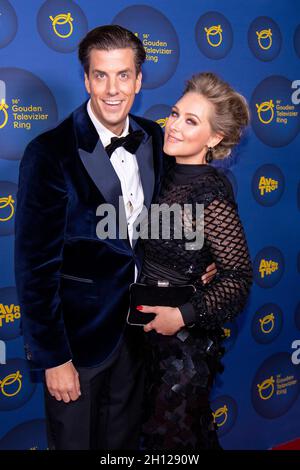 Rob Kemps und seine Frau Miriam Swinkels nehmen an der 56. Televizier ...