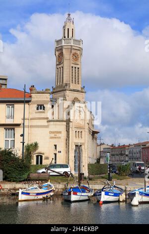 Altstadt von Sète, Sète, Hérault, Occitanie Region, Frankreich ...