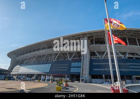 Istanbul, Türkei - 2021. November: Das NEF Stadium, ehemals Türk ...