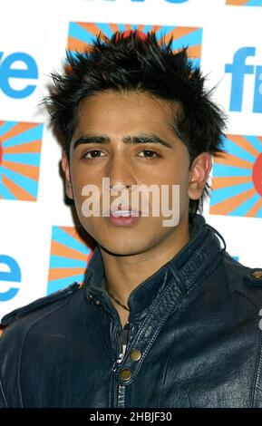 Jay Sean posiert bei einem Fototermin bei der Musikveranstaltung „Pop ...