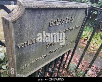 Grabstelle , Görlitz Friedhof Minna Herzlieb Walch, Christiane Friederike Wilhelmine Herzlieb ...