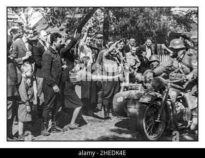 Deutsche Soldaten an der Ostfront, 1944 Stockfotografie - Alamy