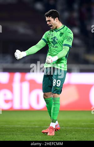 Luca Gemello vom FC Turin beim Fußballspiel der Serie A zwischen dem FC ...