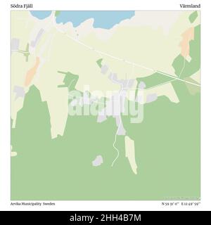 Fjäll, Gemeinde Arvika, Schweden, Värmland, N 59 36' 0'', E 12 43' 59 ...