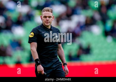 Groningen , 06-02-2022 , voetbal , Dutch Eredivisie , seizoen 2021-2022 ...