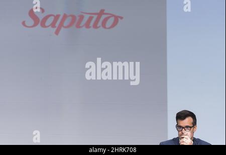 Saputo Inc., Chief Executive Officer Lino Saputo Jr., nimmt an der ...
