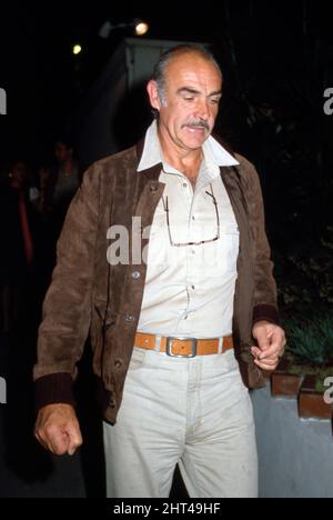 Sean Connery um die 1980er Jahre Credit: Ralph Dominguez/MediaPunch ...