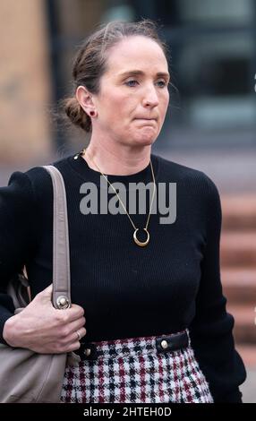 Die ehemalige Grundschullehrerin Sarah Moulds kommt im Boston ...