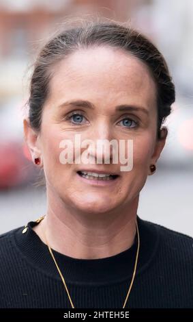 Die ehemalige Grundschullehrerin Sarah Moulds kommt im Boston ...