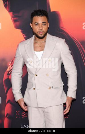 Nick Creegan nimmt am 01. März 2022 an der Weltpremiere von „The Batman ...