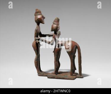 Bronze Mann und Zentaur (halb Mensch halb Pferd) griechische geometrische 8. Jahrhundert v. Chr ...