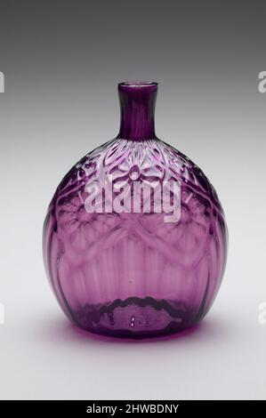 Tasche Flasche. Amerikanische Flint Glass Manufaktur; American, 1764 ...
