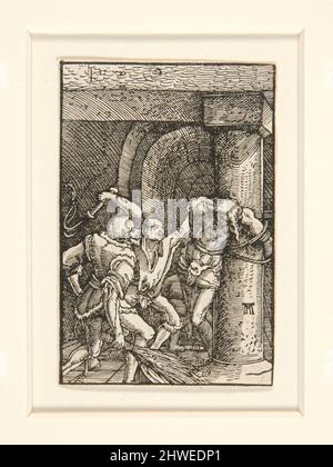 Die Geißelung, von den Fall und die Erlösung des Menschen, 1513, Albrecht Altdorfer, Deutsch, c ...