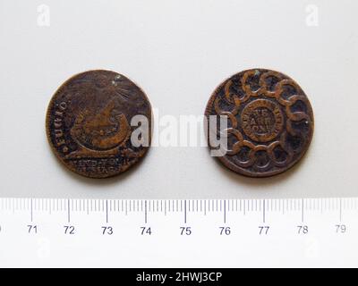 1 Cent vom Unternehmen für die Prägung von Coppern. Mint: Company for ...