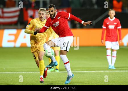 ALKMAAR - Vangelis Pavlidis von AZ Alkmaar während des UEFA Conference ...