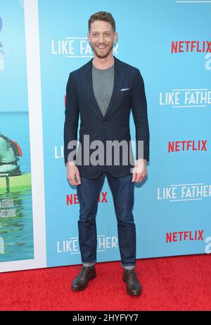 Zach Appelman bei der Premiere von „Like Father“ in Los Angeles im ...