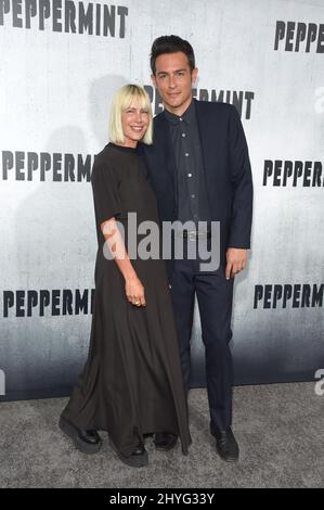 John Boyd und Nicole Vicius bei der Pepperming-Weltpremiere in Los ...