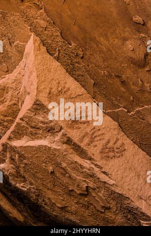 Diese uralten Pictogramme der Ureinwohner Pueblains in der House on ...