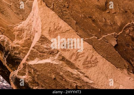 Diese uralten Pictogramme der Ureinwohner Pueblains in der House on ...