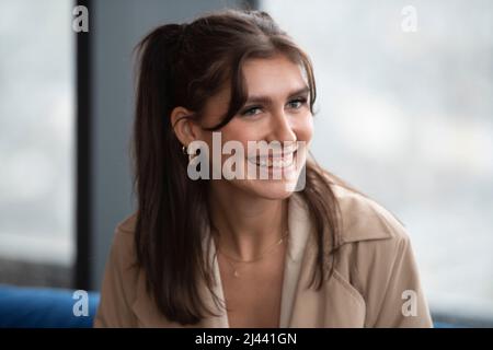 Düsseldorf, Deutschland. 07. April 2022. Ana KOHLER, Sängerin, Social ...