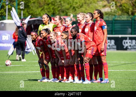 17. April 2022, Fleury-Merogis, Frankreich: Delphine Cascarino von ...