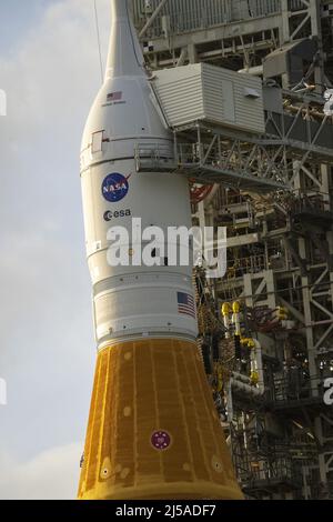 Cape Canaveral, USA. 21. April 2022. Am Donnerstag, dem 21. April 2022 ...