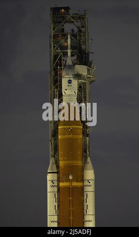 Cape Canaveral, USA. 21. April 2022. Am Donnerstag, dem 21. April 2022 ...