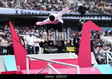 Daiki Ikeda (JPN), 24. APRIL 2022 - Skateboarding : X Games Chiba 2022 ...