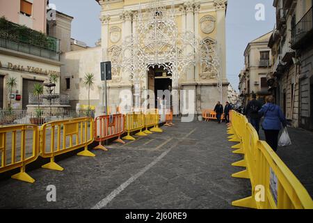 26. April 2022, Pagani, Salerno, Italien: Pagani, Salerno, Italien - 24 ...
